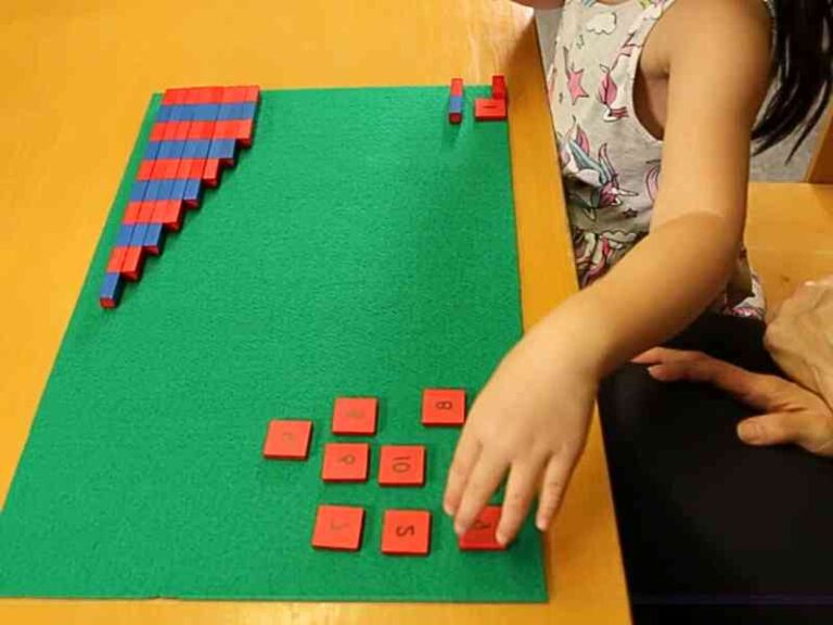 Number Tiles » Montessori Portal